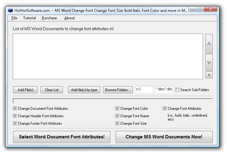 MS Word Change Font Change Font Size Bold Italic And More In Multiple Documents